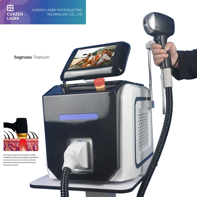 Best 2000W 3 Wavelength 808nm diode laser hair removal machine Germany ...