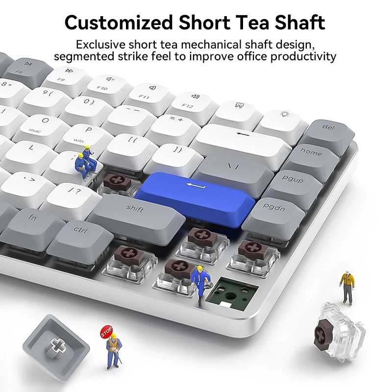 AUSDOM-Airkey84-Wireless-Bluetooth-Mechanical-Keyboard-75-Low-Profile-Layout-Backlit-3-Modes ...