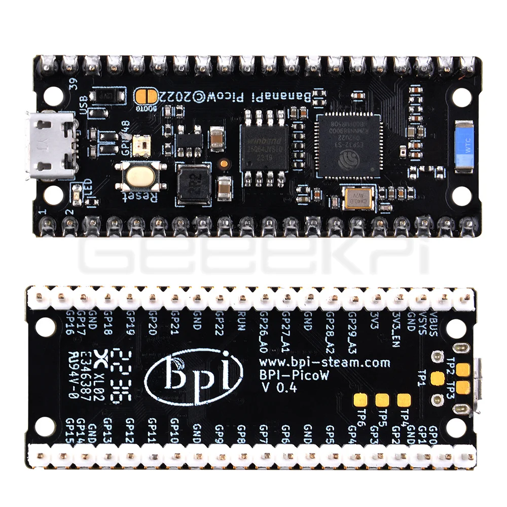 Generic Banana Pi Bpi-Picow-S3 Series Of Low-Powered Microcontrollers Designed For Iot ...