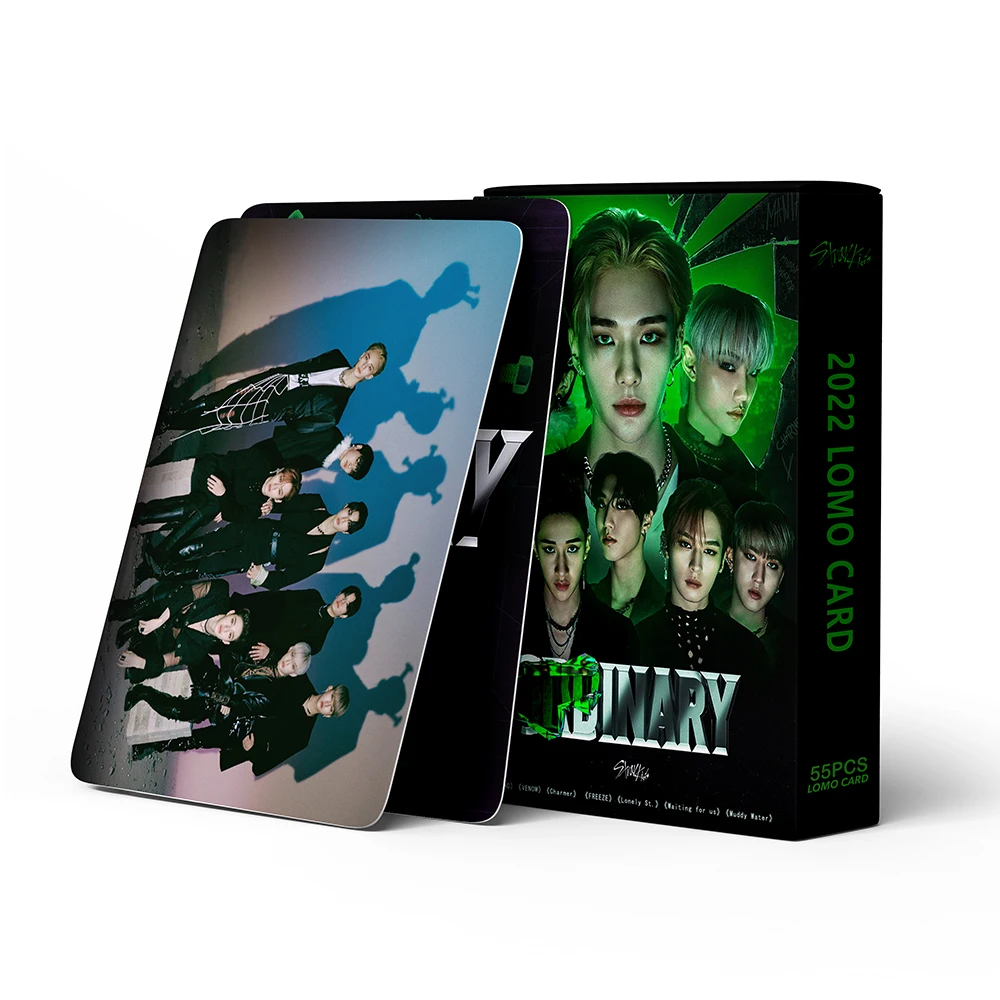 54 unids/set Kpop Idol Lomo Cards Stray Kids ODDINARY Photocards Photo ...