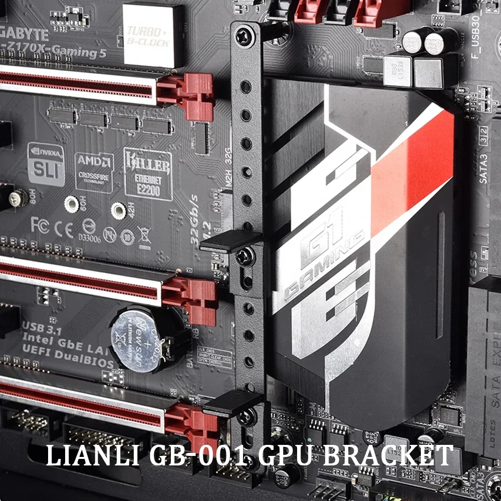 LIAN LI GB-001 GPU Bracket Compatible with ATX and E-ATX Sized ...