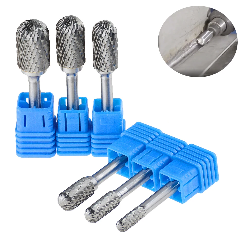 T-te-de-Meulage-Cylindrique-Double-Rainure-en-Acier-au-Tungst-ne-Lime ...