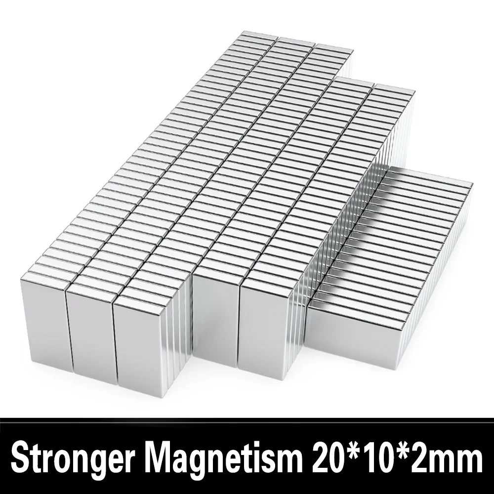 50pcs 20x10x2mm rectangular magnets, mini magnets, suitable for science ...