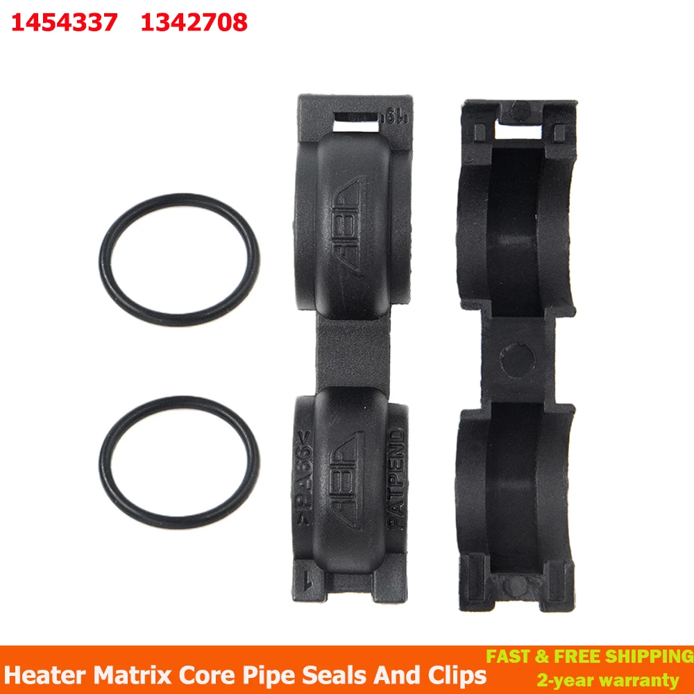 Heater-Matrix-Core-Pipe-Seals-and-Clips-For-Ford-C-Max-Focus-Mk2-Mk3 ...