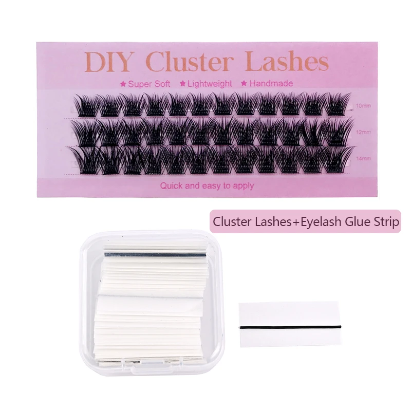 FAIRYTIS-DIY-Cluster-Lashes-and-Eyelash-Glue-Strip-Set-Glue-free ...