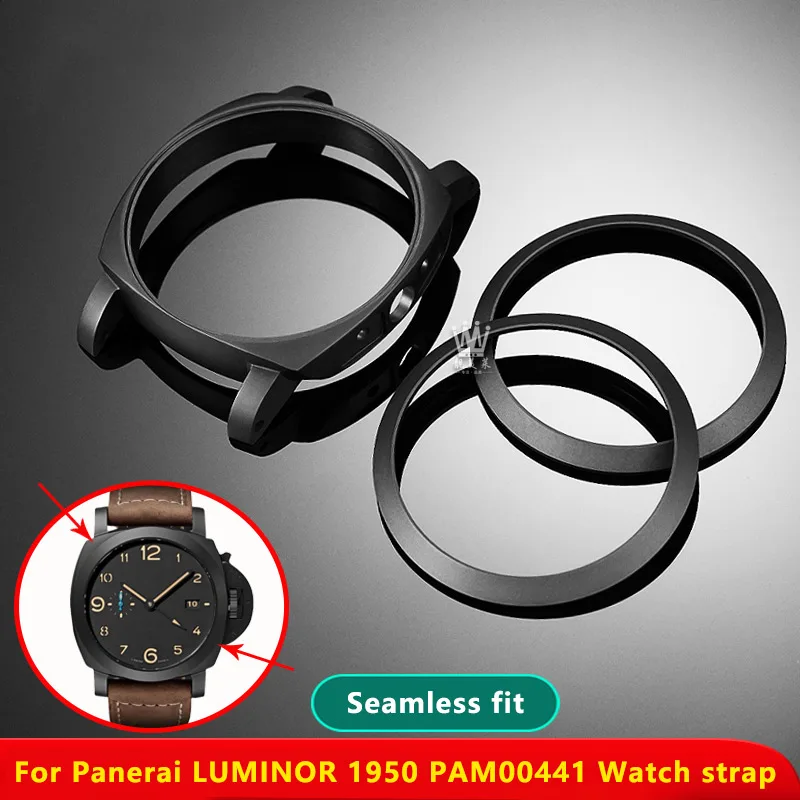 For Panerai LUMINOR 1950 PAM00441 PAM00312 PAM00359 Watch 44mm Ceramic ...