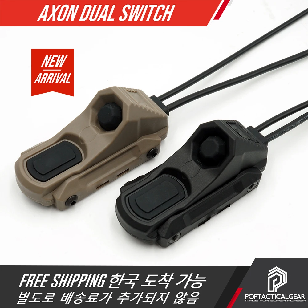 2023-New-POP-Tactical-AXON-Dual-Remote-Switch-SF-And-Crane-2-5mm-3-5mm ...