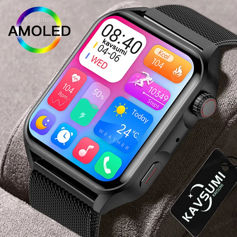 2023-HK95-Ultra-Smartwatch-Men-Women-NFC-AMOLED-Screen-Smart-Watch ...