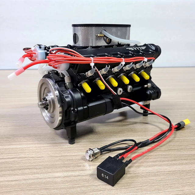 R-V12 Micro Methanol Engine Gasoline Model V12 Internal, 46% OFF