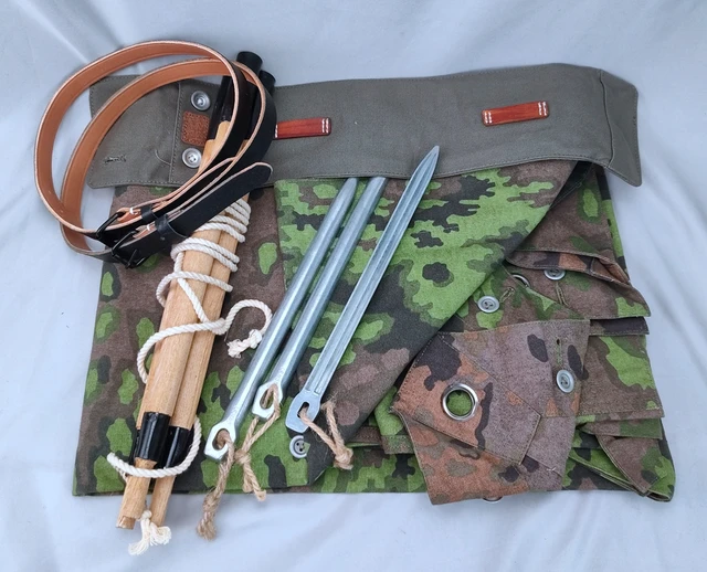 FULL SET WW2 GERMAN ALEX Military COMBAT EQUIPMENT OAKLEAF CAMO A ...