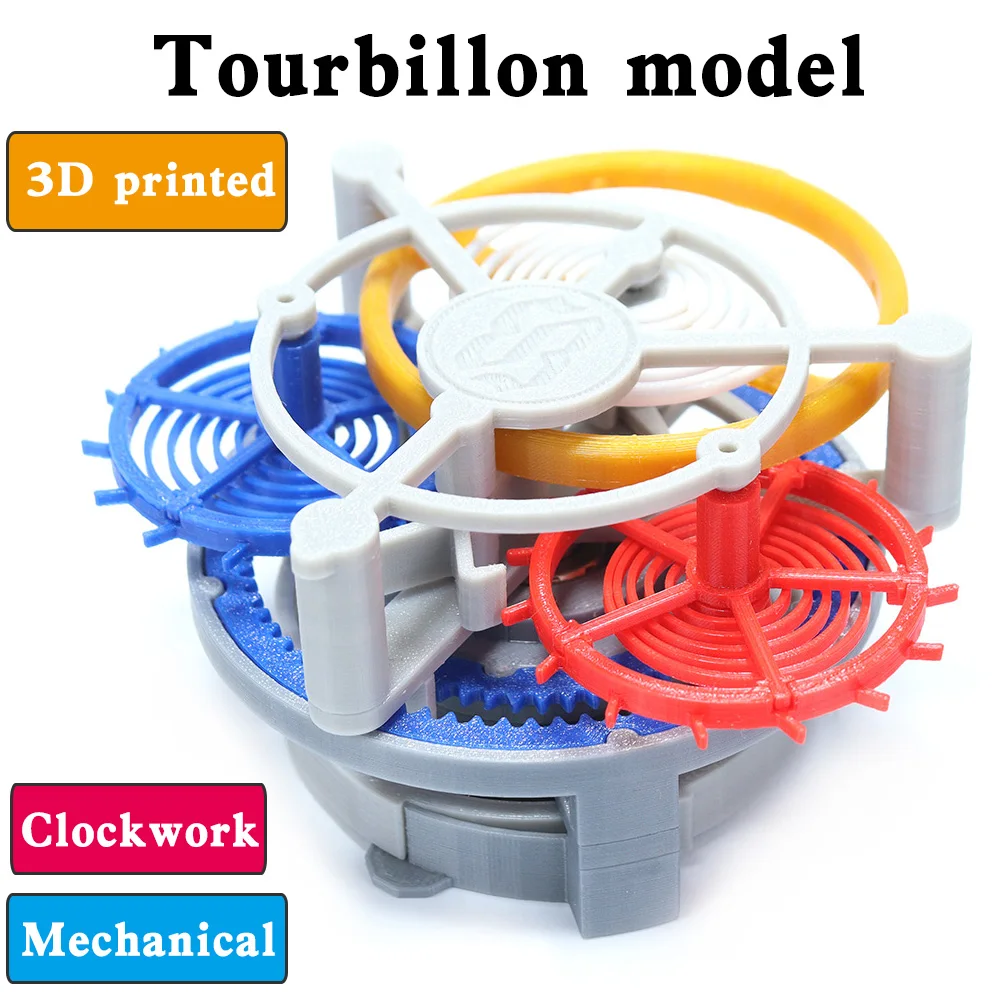 3D Print Clock Gear: A Hands-On Review of the Tourbillon Mechanical ...