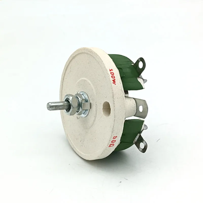 100W 500 OHM High Power Wirewound Potentiometer Variable Resistor 100 ...