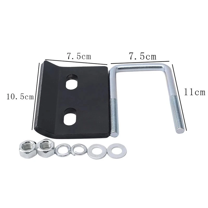 Universal U-Bolt Anti-Rattle Stabilizer lock Heavy Duty Hitch Tightener ...