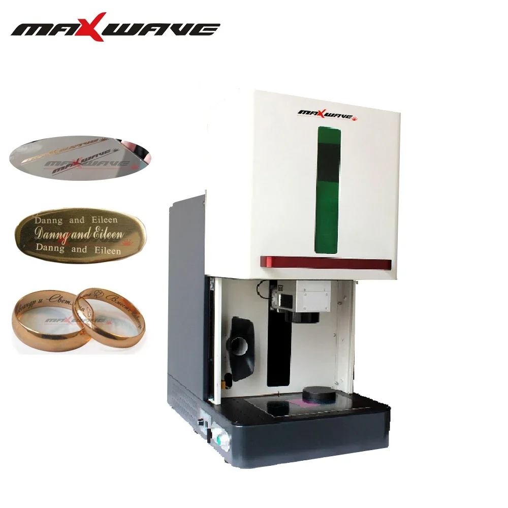 2023 Maxwave Mini Enclosed Mopa Optical Marker 20/30/60/80/100W Laser ...