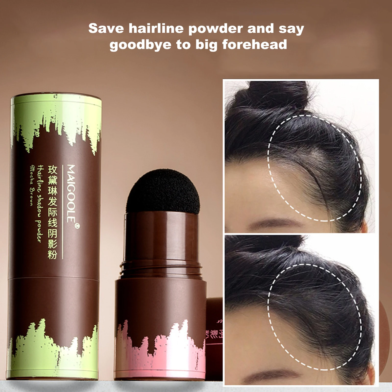 Hair Line Contour Modified Corrector Powder Long Lasting Hair Root ...