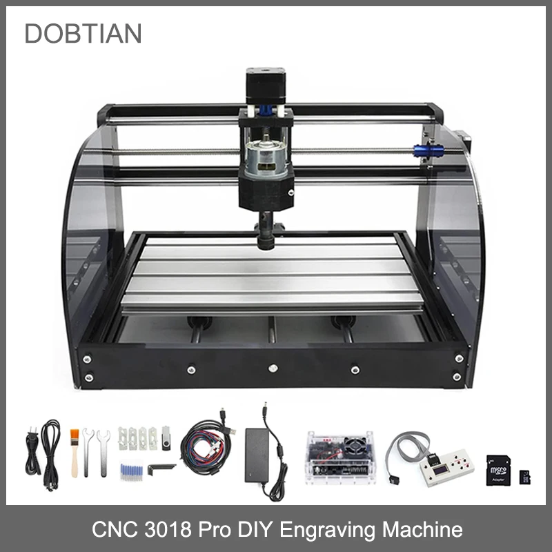 CNC-3018-Pro-Max-DIY-Engraving-Machine-Laser-Engraver-3-Axis-GRBL ...
