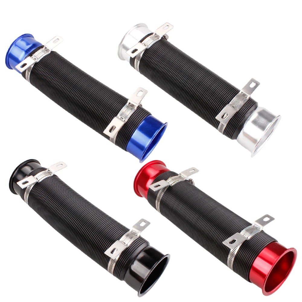 RASTP-Universal 76MM Car Cold Air Turbo Intake Inlet Pipe Adjustable ...