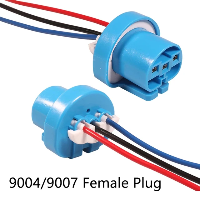 9007 HB5 Headlight Connector 9007 HB5 Female Headlight Socket Connector ...