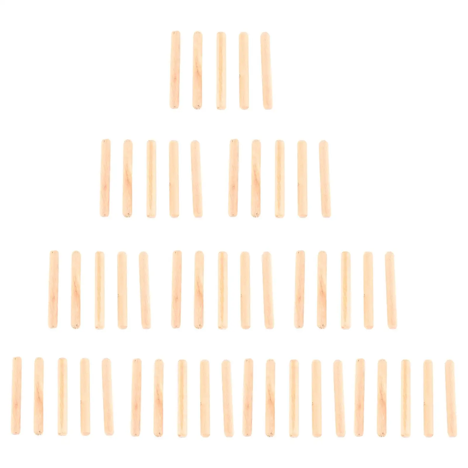 50pcs-Wooden-Fluted-Dowel-Pins-M6-30-40-50mm-Set-Quality-Furniture ...