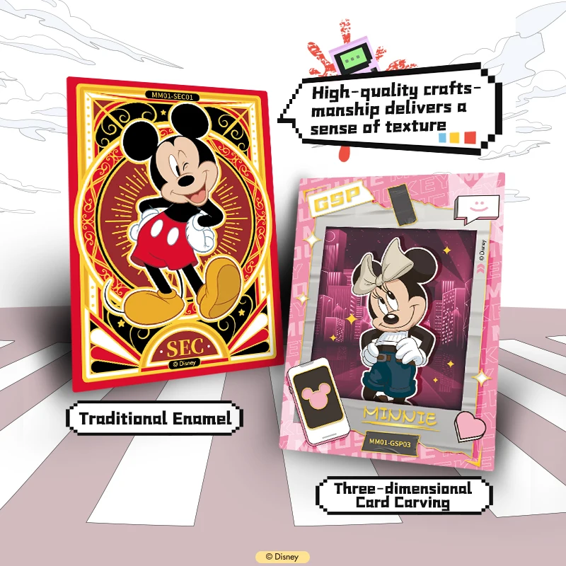 24-BOX-CARDFUN-Mickey-Mouse-Minnie-Donald-Duck-Collectible-Trading ...