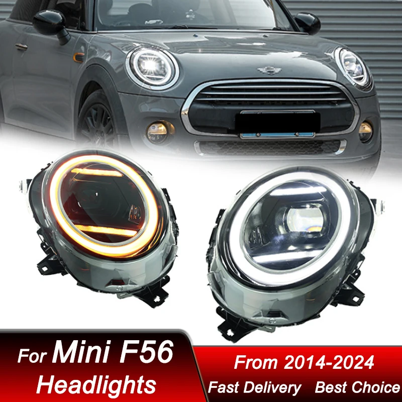 Car Headlights For BMW Mini F54 F55 F56 F57 V2 2014-2024 full LED ...