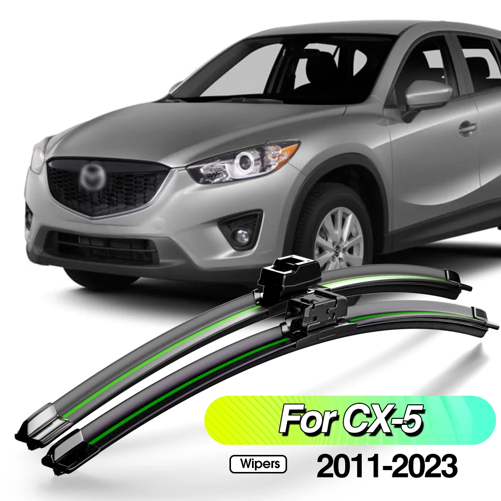 For-Mazda-CX-5-CX5-CX-5-2011-2023-2pcs-Front-Windshield-Wiper-Blades ...