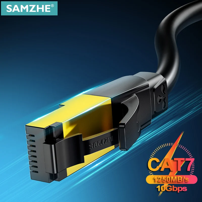 Samzhe-Cat7-Ethernet-Cable-Lan-Cable-UTP-CAT-7-RJ-45-Network-Cable-RJ45 ...