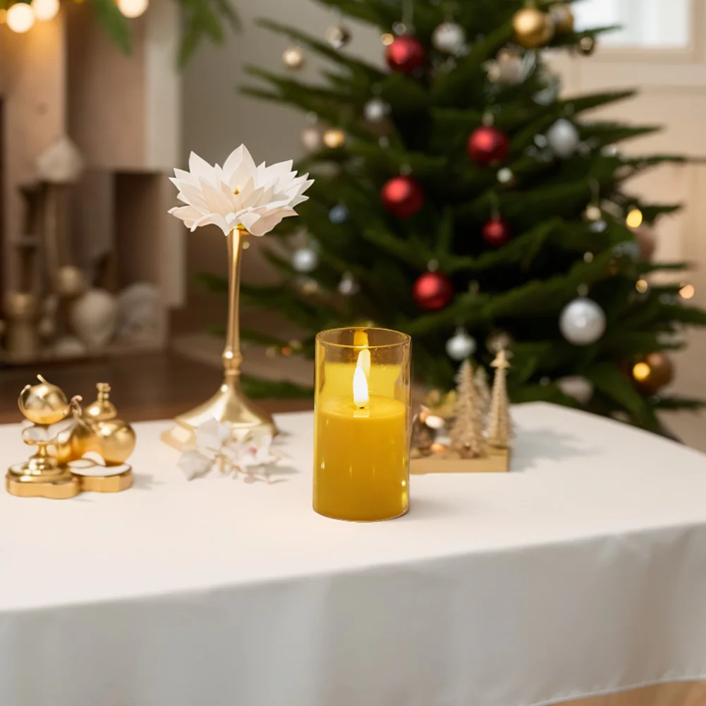 Flameless Candles LED Candle Light Soft Light Battery Operated ...