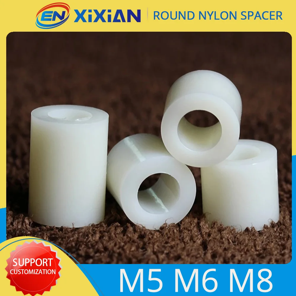 M5 M6 M8 Pcb Circuit Board Insulation Isolation Column White Round ...