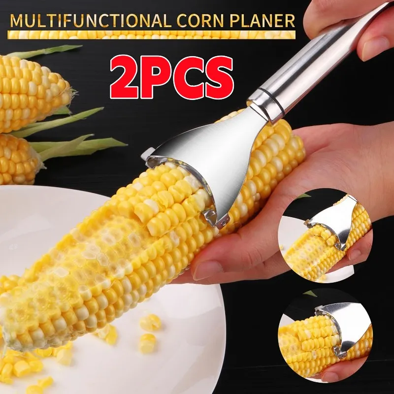 Stainless Steel Corn Planer Corn Cob Stripper Tool with Ergonomic ...