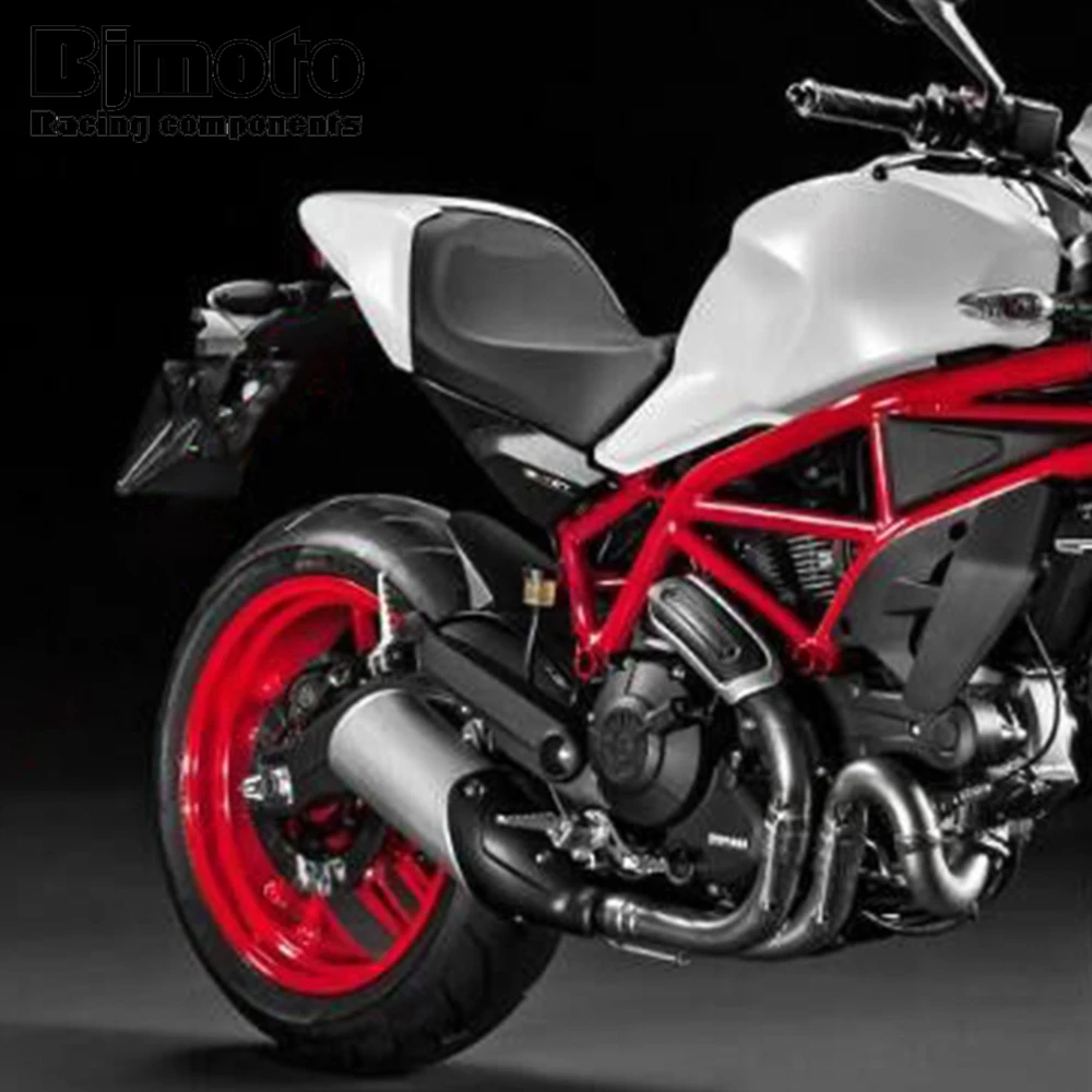 White Ducati Monster 821