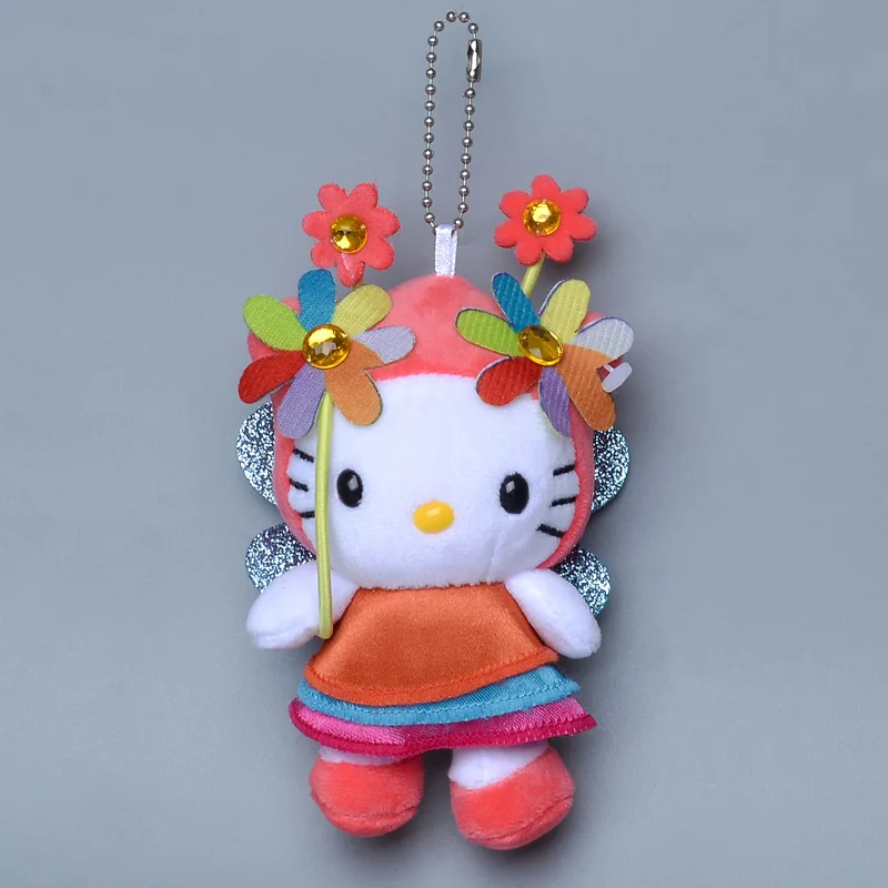 Sanrio-llaveros-de-Hello-Kitty-mu-eco-de-Hada-de-las-flores-de-felpa ...