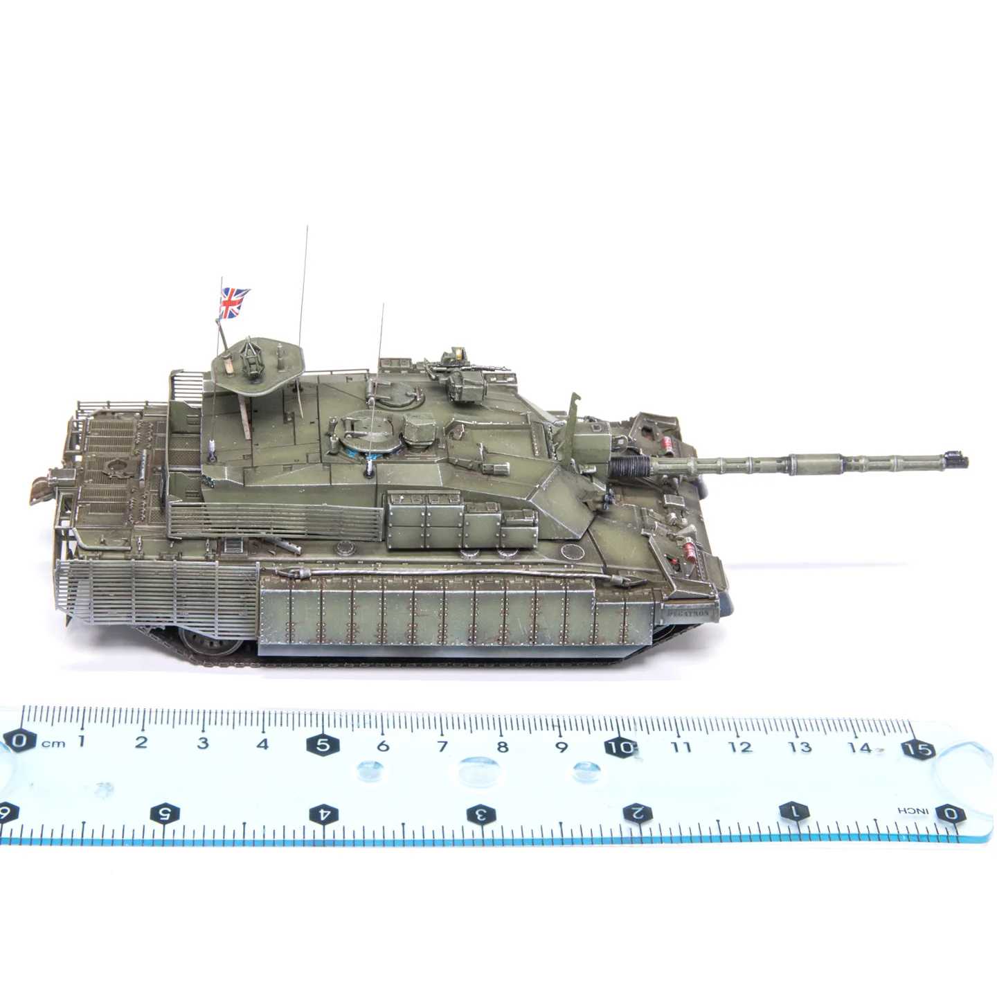 1: 72 AM British Challenger 2 TES Main Battle Tank Model (Protective ...