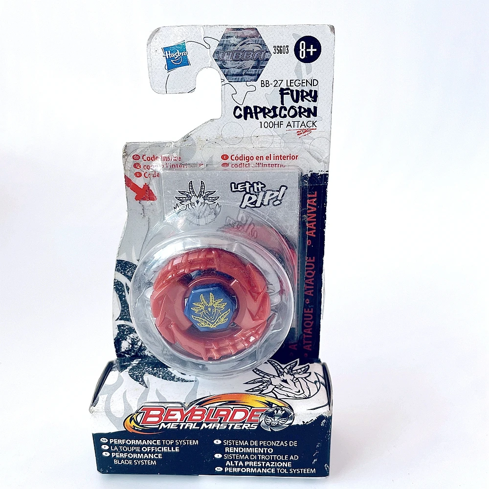 Beyblade Metal Mestres Fúria Capricórnio Booster Pack, Legend NIPO ...
