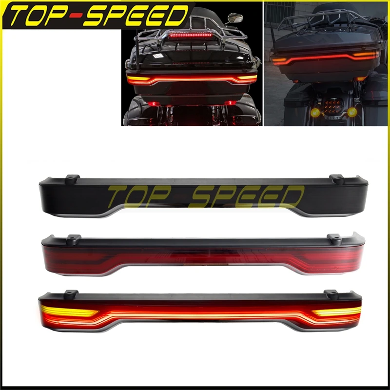 3 In 1 LED E9 Emark Taillight Turn Signal Tour Pak Trunk Tail Light For ...