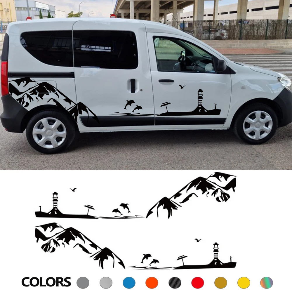 Car-Stickers-For-Renault-Dacia-Dokker-Tuning-Accessories-Camper-Van-DIY ...