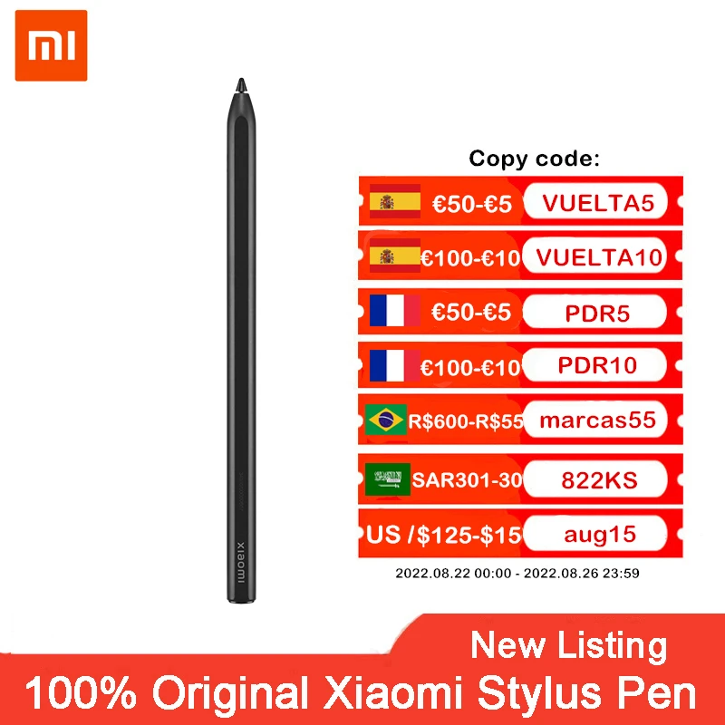 Original Xiaomi Stylus Pen 240hz Draw Writing Screenshot 152mm Tablet ...