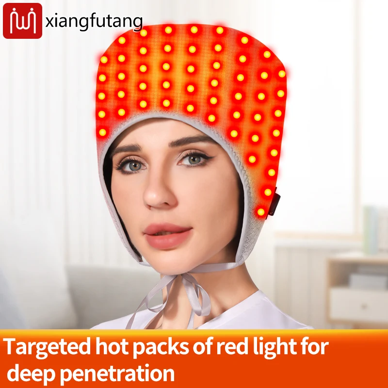 Red Light Moxibustion Hot Compress Heating Caps Far-infrared Cold and ...