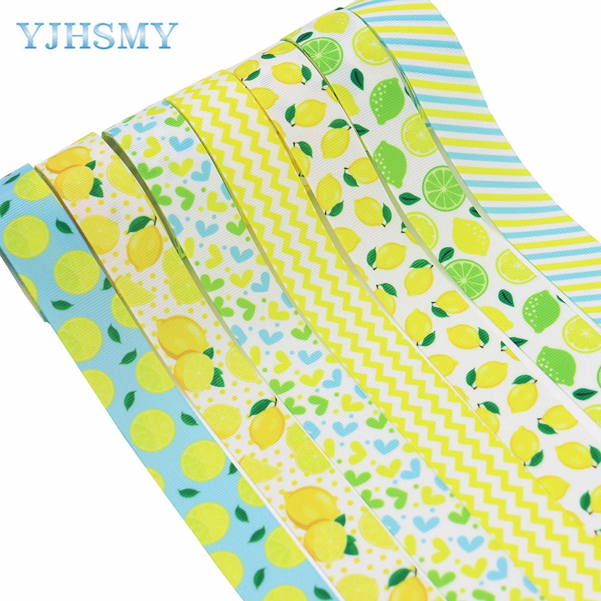 Lemon-Ribbon-Lemon-Lime-Ribbon-for-Wreaths-Summer-Theme-Lemon-Fruit ...