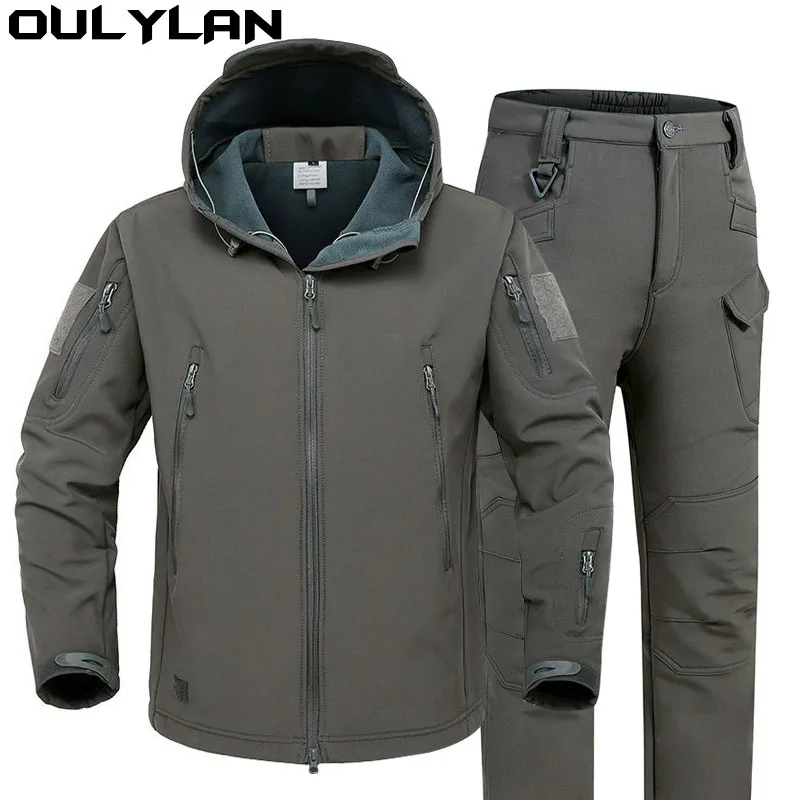Oulylan-Waterproof-Suits-Fishing-Warm-Hiking-Camping-Tracksuits-Set ...