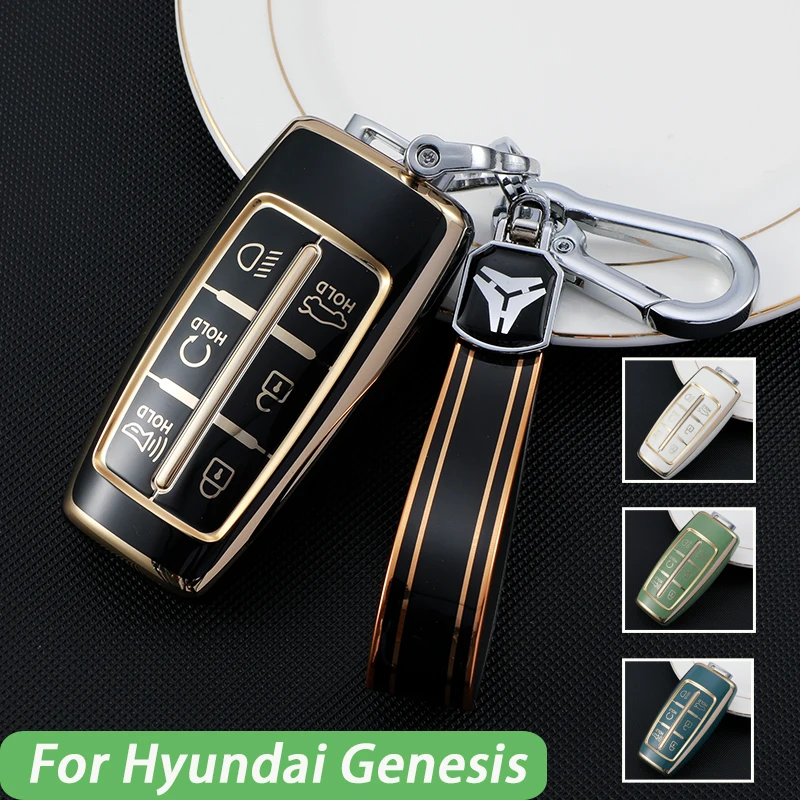 New-TPU-Car-Key-Case-Cover-For-Hyundai-Genesis-GV70-GV80-GV90-2020-2021 ...