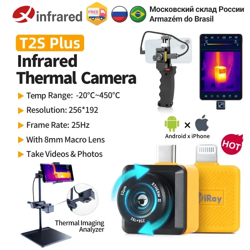 InfiRay-Thermal-Imaging-Camera-for-Phone-T2S-Plus-T2L-Floor-Heating ...