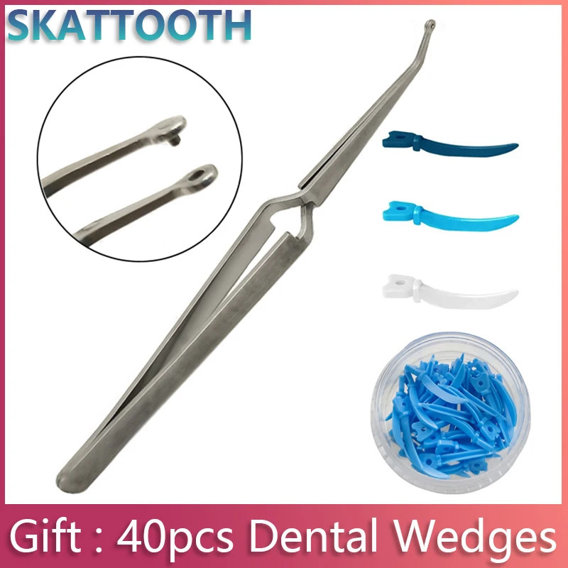 Pinzas-dentales-de-acero-inoxidable-pinzas-para-Matrices-se-adapta-al ...