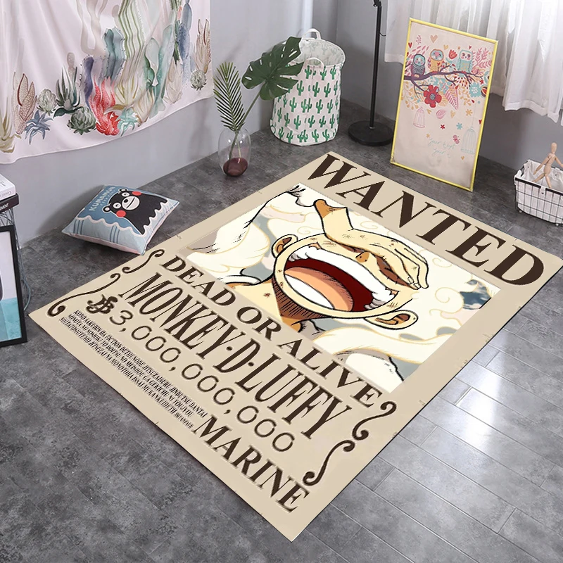 Alfombra-de-Anime-de-dibujos-animados-de-One-Piece-alfombra-Luffly-de ...