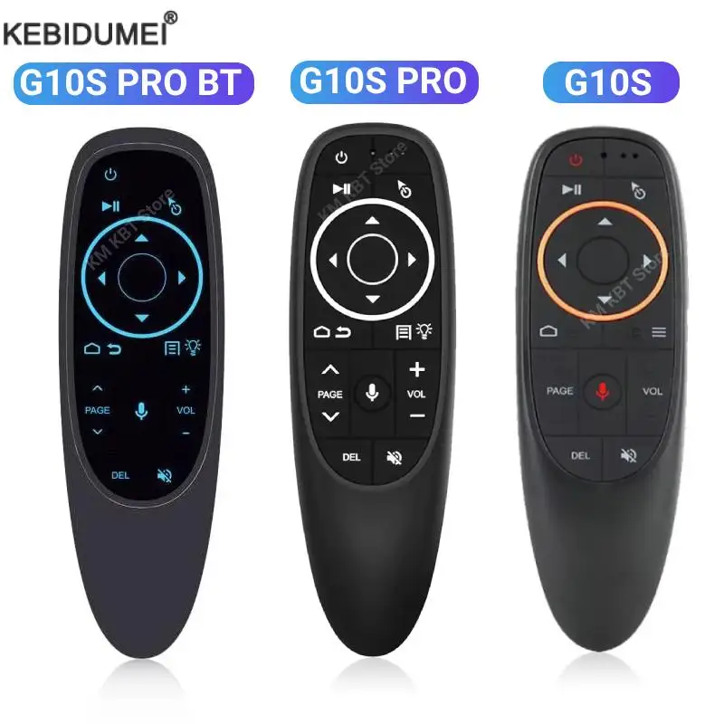 Enhanced Voice - Controlled Backlit Air Mouse with Gyroscope (G10S Pro BT)