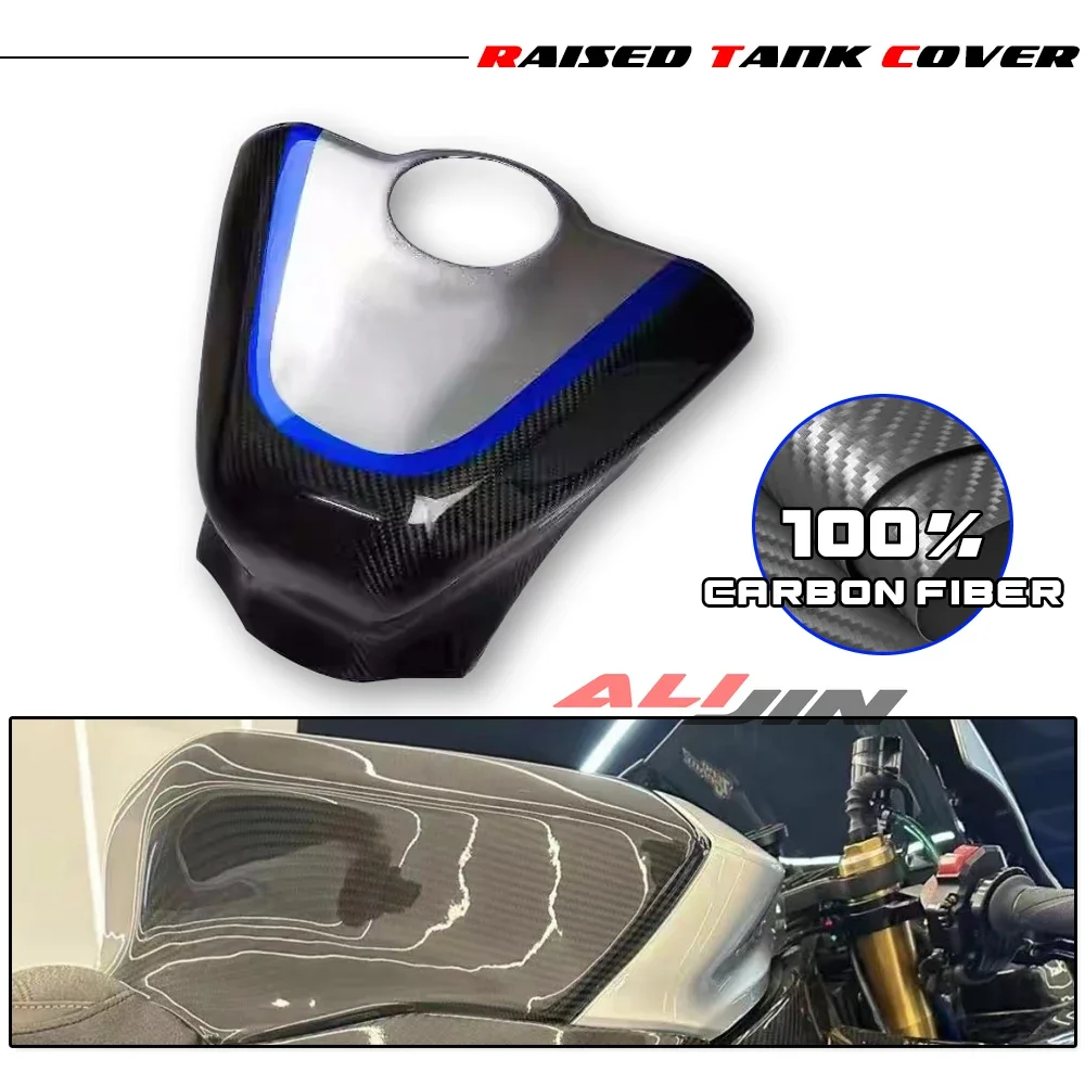 100-Real-Dry-Carbon-fiber-For-YAMAHA-YZF-R1M-YZFR1-R1-2015-2023 ...