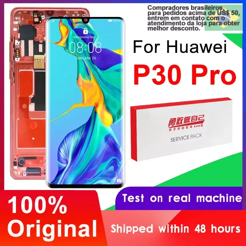 Substitui-o-do-display-OLED-para-Huawei-P30-Pro-tela-de-toque-LCD ...