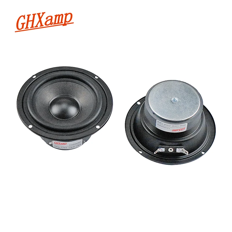GHXAMP Closed 4 inch 115MM Midrange Speaker Pure Mid Speaker 3-way alto ...