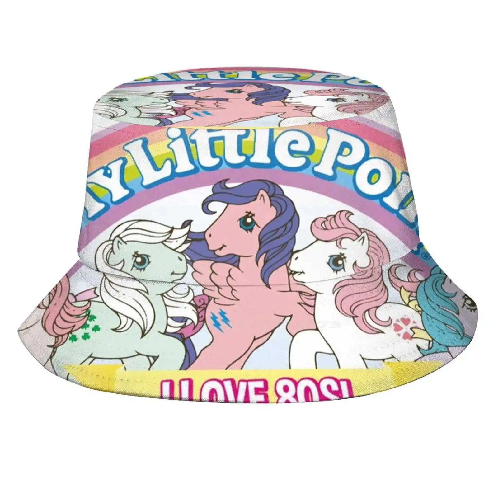My-Little-80S-Korean-Caps-Funny-Beach-Bucket-Hats-My-Little-Mio-Mini ...