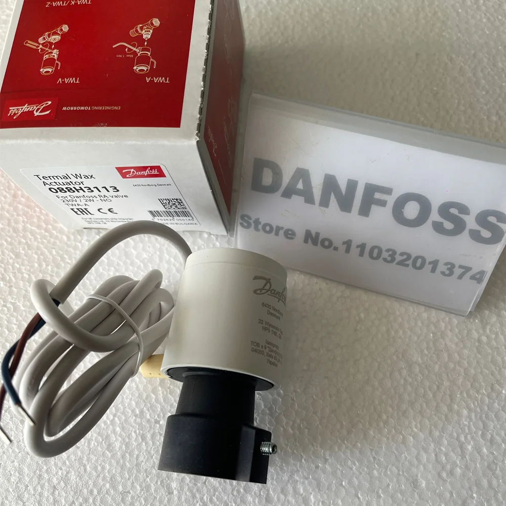 Danfoss-RA-Valve-TWA-A-NC-230V-088H3112-Thermal-Wax-Actuator-Not-Old ...